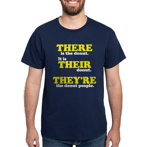 There Their Theyre Mens Value T Shirt There Their Theyre Dark T