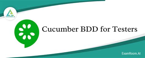 Cucumber Bdd For Testers