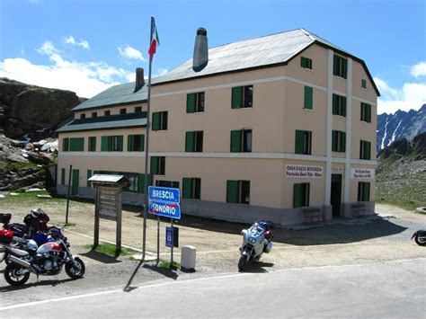 Gavia Passo Da Ponte Di Legno Bicicletta Giro In Bicicletta A