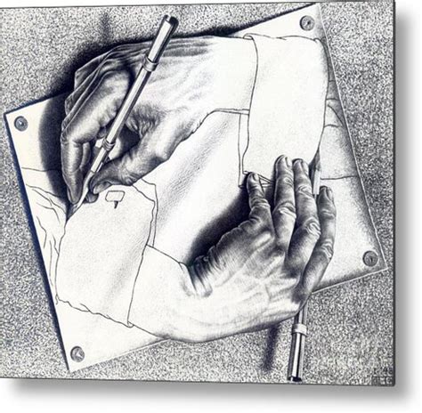 Drawing Hands Mc Escher