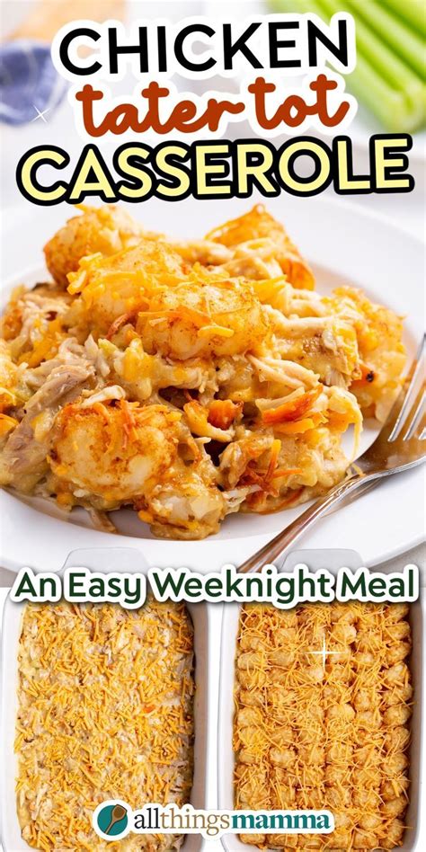 Chicken Tater Tot Casserole Artofit