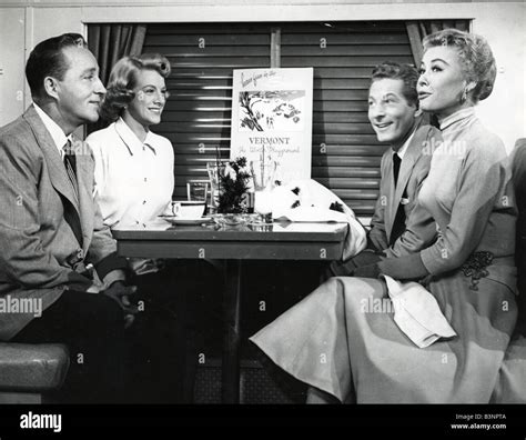 White Christmas 1954 Paramount Film With From Left Bing Crosby