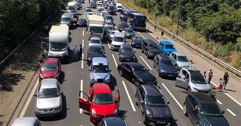 Heathrow M4 Traffic Biker Killed In Horror Crash With Van Near Airport