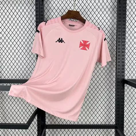 24 25 Vasco Da Gama Pink Special Edition Soccer Jersey Jersey