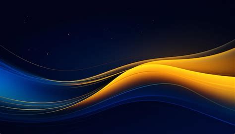 Premium Photo Golden Linear Background