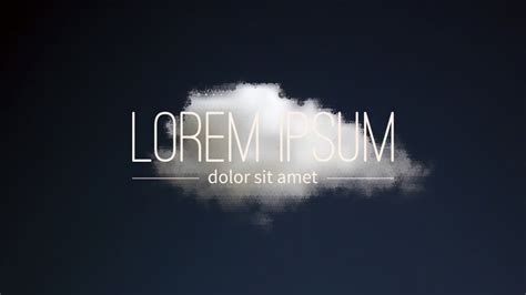 Halftone Sky With Clouds Duotone Abstract Vector Image