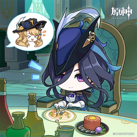 【原神】クロリンデの公式イラスト 原神攻略まとめ│9 Gld