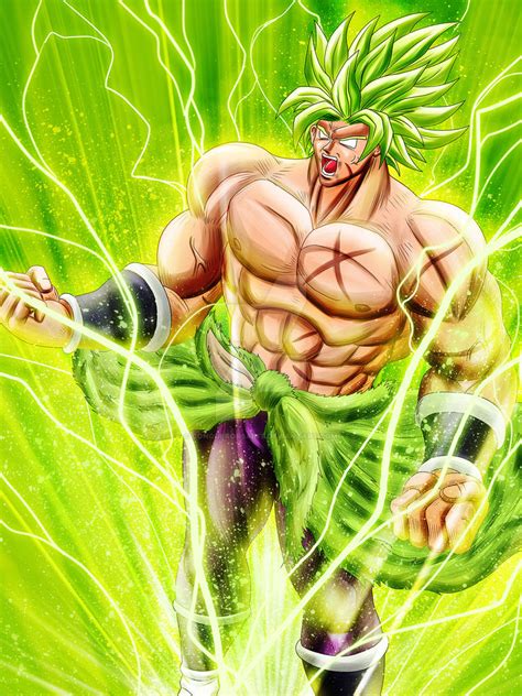 Unbridled Rage ~ Legendary Super Saiyan Brolydbs By Conquerorsaint On