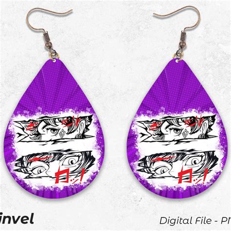 Anime Earrings Etsy