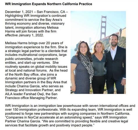 Charina Garcia On Linkedin Immigration Womenlawyers