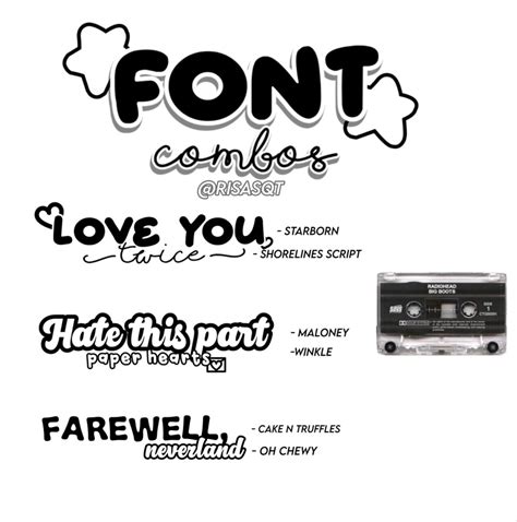 Font Combos For Creative Projects