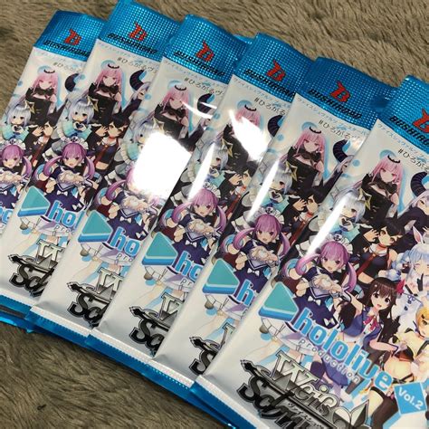 ヴァイスシュヴァルツ ホロライブ プロダクション Vol2 バラ6パック｜paypayフリマ