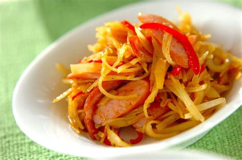 ジャガイモのカレー炒め（副菜）レシピ・作り方 E・レシピ Yemek Tarifi