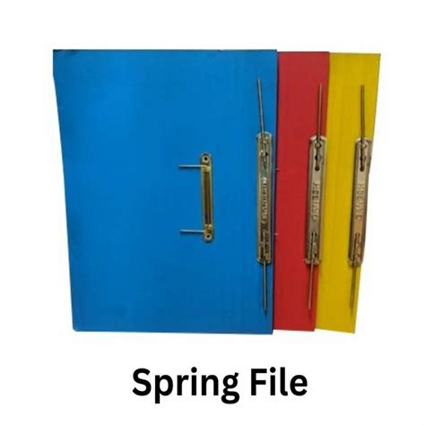 Paperboard Document Spring File Size A4 At ₹ 25piece In Bhiwandi