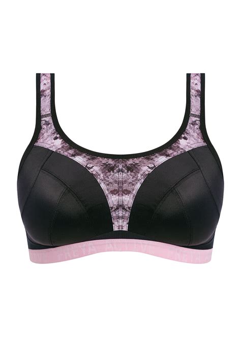 Dynamic Haze Soft Cup Crop Top Sports Bra From Freya