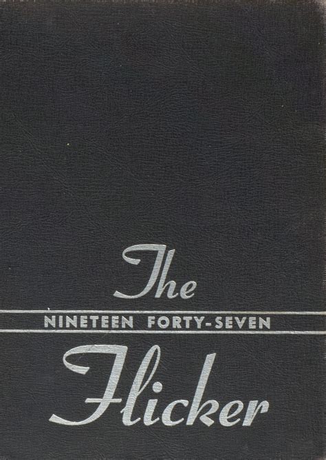 1947 Yearbook From Gloucester High School From Gloucester