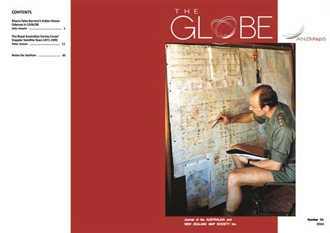 The Globe Issue 96 2024 Anzmaps