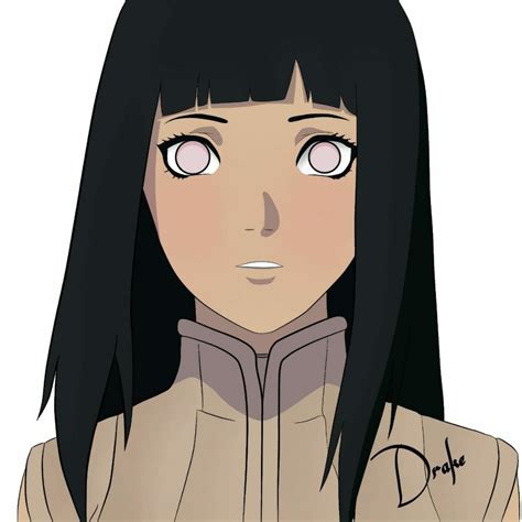 My Friend Made Hinata Hyuga Vector Illustration R Naruto
