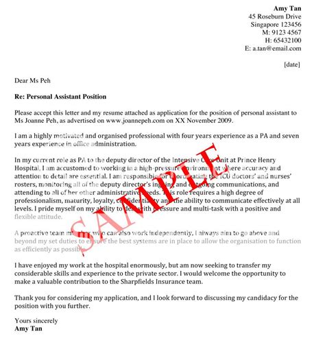 Sample Singapore Pr Cover Letter Doc Excellent Write A Cover Letter