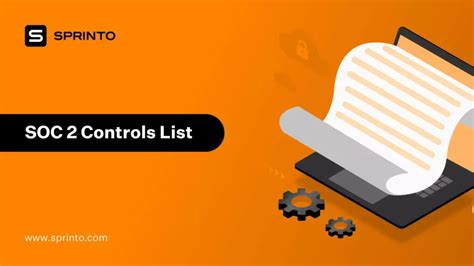 The Ultimate SOC 2 Controls List Sprinto