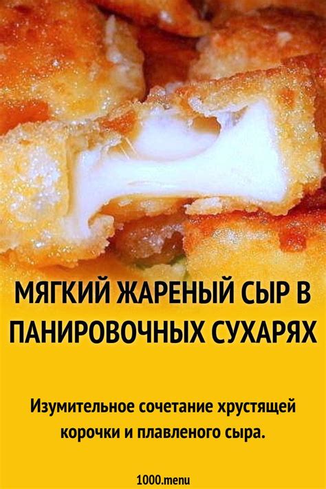 Мягкий жареный сыр в панировочных сухарях рецепт с фото пошагово ...