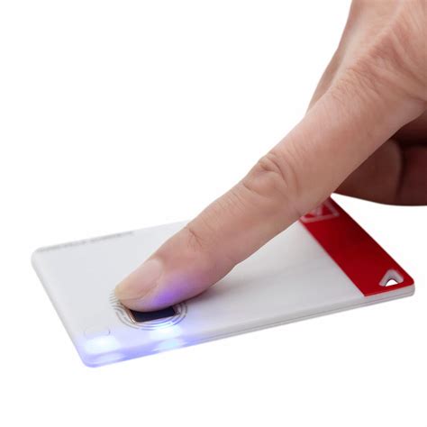 Authentrend Atkey Card Fingerprint Enabled Smart Card With Nfc Ble Usb Passwordless
