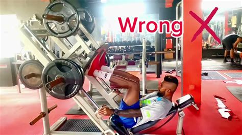 Leg Pres නිවැරැදිව කරන්නේ කොහොමද බලන්න මේ විඩියෝ එක Leg Press
