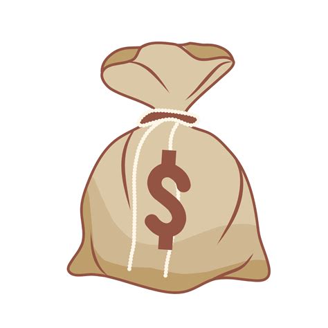 Money Bag Illustration 21909607 Png
