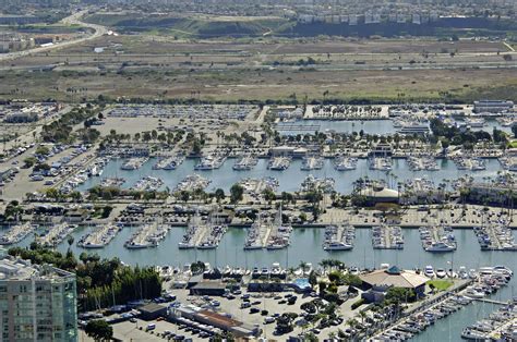 Santa Monica Yacht Club Marina In Marina Del Rey Ca United States