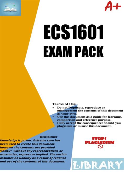 Ecs1601 Exam Pack 2024 Economics Ib Macroeconomics I Ecs1601 Stuvia Us