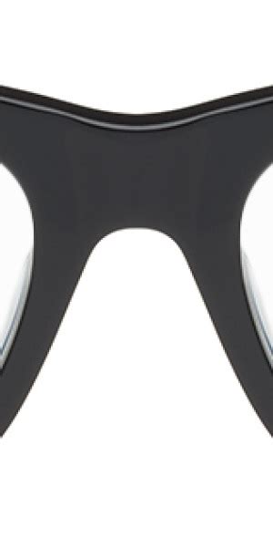 Cartier Black Rectangular Glasses