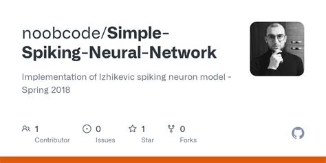 GitHub Noobcode Simple Spiking Neural Network Implementation Of Izhikevic Spiking Neuron