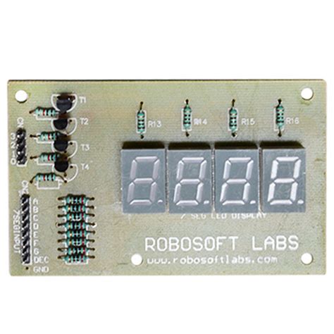 Multiplexed Seven Segment Display Shape Rectangle At Best Price In New Delhi
