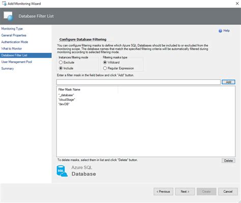 Monitoring Types In Management Pack For Azure Sql Database Microsoft