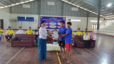 ရွှေတောင်မြို့နယ် အားကစားနှင့်ကာယပညာဦးစီးဌာနမှ ကြီးမှူးဖွင့်လှစ်သော နွေရာသီအခြေခံအားကစားသင်တန