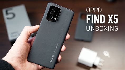 Oppo Find X5 Unboxing And First Look Find X5 Black Youtube