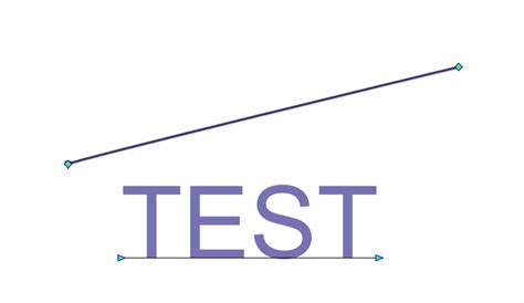 set live text to a specific angle vectorstyler