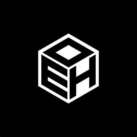 Ehd Letter Logo Design In Illustration Vector Logo Calligraphy Designs For Logo Poster