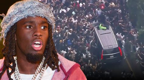 Twitch Streamer Kai Cenat Taken Into Custody After Nyc Giveaway Chaos