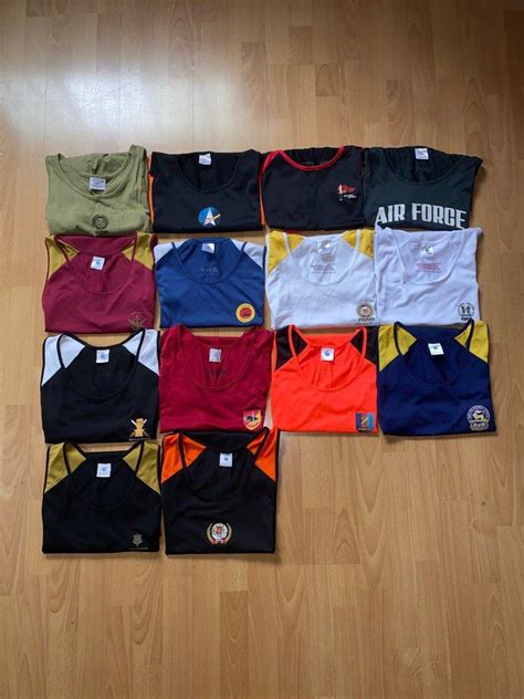 Saf Rsaf Army Air Force Pt Singlet Mens Fashion Activewear On Carousell