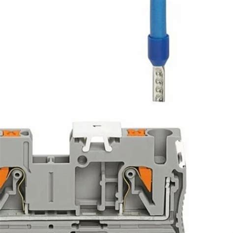 Phoenix Contact Pt 4 Bk Feed Through Terminal Block At ₹ 3836piece