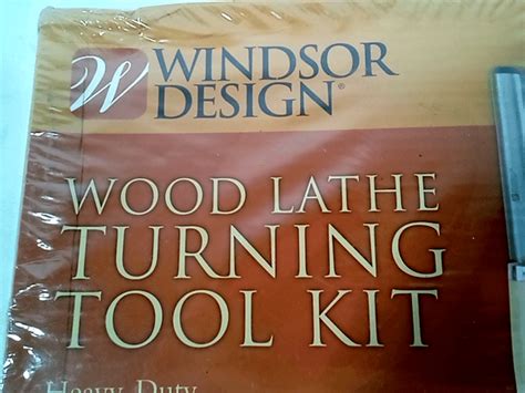 Windsor Design Wood Lathe Turning Tool Kit 8 Piece Set Dutch Goat