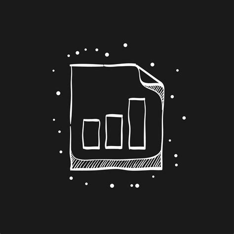 Bar Chart Doodle Sketch Illustration Vector Art At Vecteezy