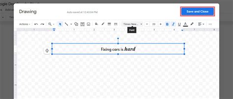 How To Insert A Text Box In Google Docs Android Authority