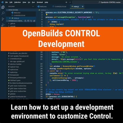 OpenBuilds CONTROL Development Thayne Co
