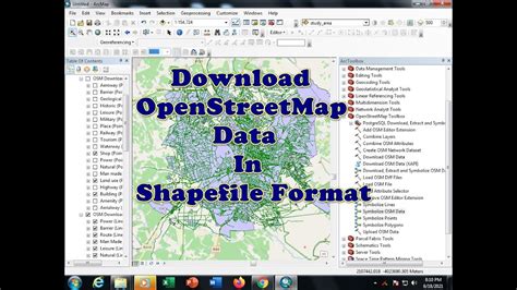 How To Download Openstreetmap Data In Shapefile Vector Format Free