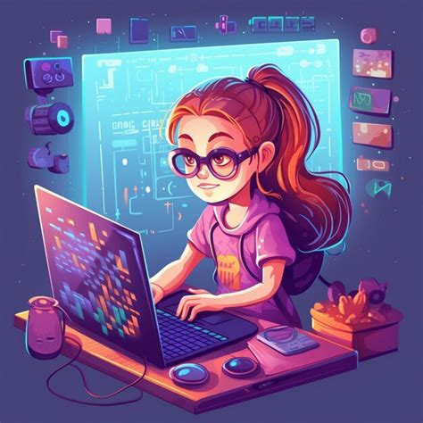32000 Girl Coder Pictures