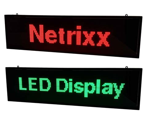 Netrixx 762GB2P Programmable LED Display Simplify Your Operations