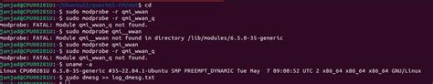 Unable To Create Qmi Wwan Q From Qmi Wwan C For Rm Q Ae Driver