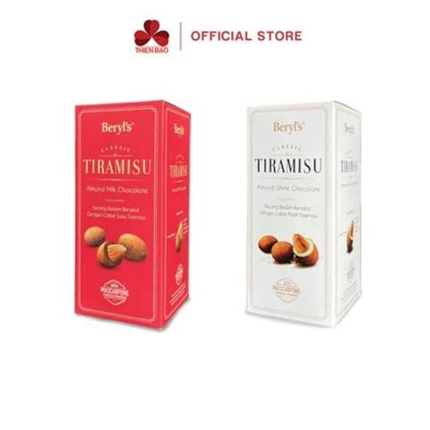 Socola Beryl s Tiramisu Almond Chocolate 180g Bánh Kẹo Thiên Bảo